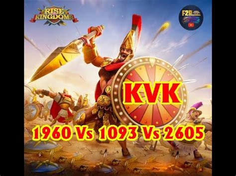 WAR STARTS NOW KVK 1960 Vs 1093 Vs 2605 C12112 F2pgaming Games