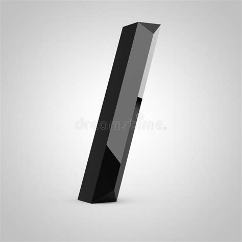 3d Forward Slash Symbol Rendered Multicolor Metal Font With Glossy