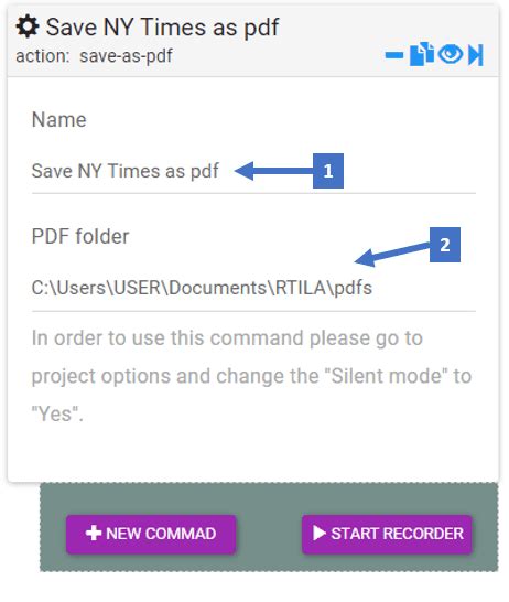 Save As Pdf Command Rtila Web Business Automation