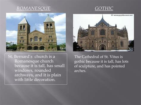 PPT Romanesque Vs Gothic Architecture PowerPoint Presentation ID