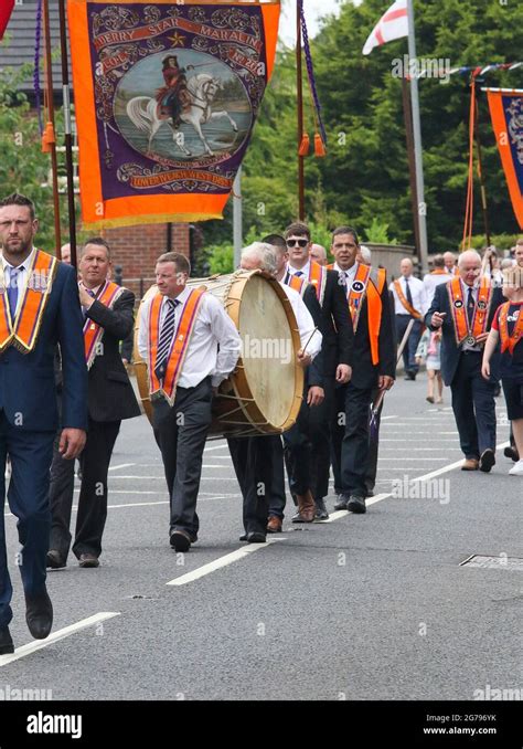 Magheralin County Down Northern Ireland UK 12th July 2021 The
