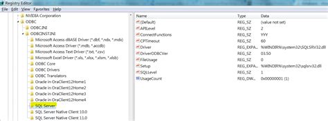 如何注册odbc驱动程序？ 那些遇到过的问题