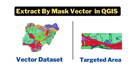 clip a vector with a polygon in qgis extract by mask youtube
