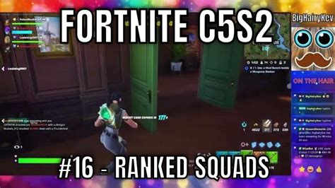 Fortnite C S Ranked Squads Youtube