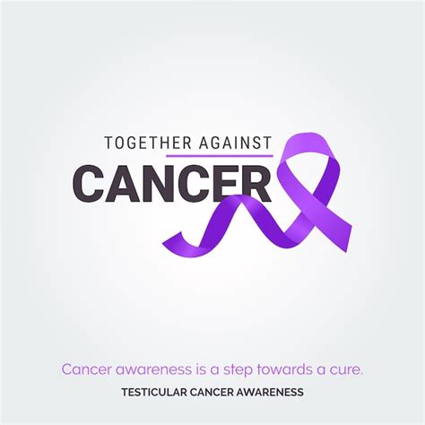 Free Vector Artistry For A Cause Testicular Cancer Awareness Posters