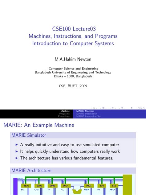 Marie Pdf Assembly Language Instruction Set