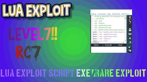 [omfg] new hack exploit rc7 full lua script exe w 666 titan devil works youtube