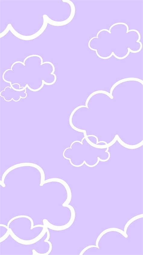 Purple Cloud Wallpaper