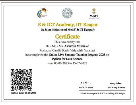 Im Happy To Share That Ive Obtained A New Certification Python For