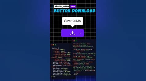 Buttons Download Website Css Coding Buttons Webdesign Cssanimation Youtube