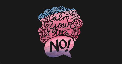 Calm Your Tits NO Calm Your Tits T Shirt TeePublic
