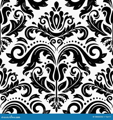 Seamless Oriental Vector Background Stock Vector Illustration Of Arabic Classical 58666352