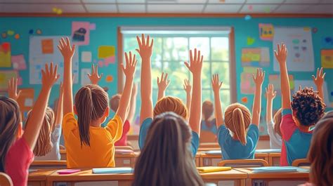 Raised Hands Class Images Free Download On Freepik