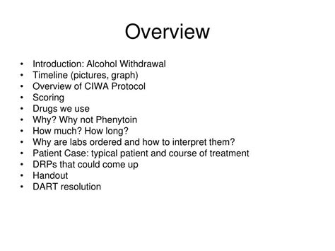 Ppt Ciwa Protocol Fraser Health Powerpoint Presentation Free Download Id4269303