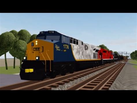 Trains In Roblox W Csx Youtube