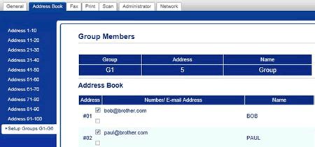 Configure And Use The Scan To E Mail Server Feature Brother