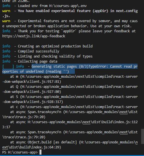 Next Cannot Read Properties Of Undefined Reading Issue