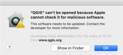Installation QGIS Won T Run On MacBook Pro Geographic Information Systems Stack Exchange