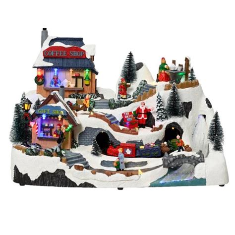 Village De Noël Miniature Décoration Village De Noël Tout Pour Votre