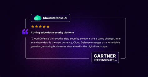 clouddefense ai on linkedin clouddefenseai gartner gartnerreview