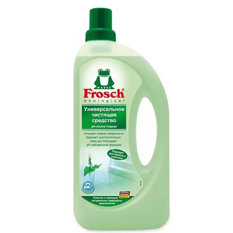Frosch ზედაპირის და იატაკის საწმენდი სითხე 1ლ ფროში Extra Ge 618242