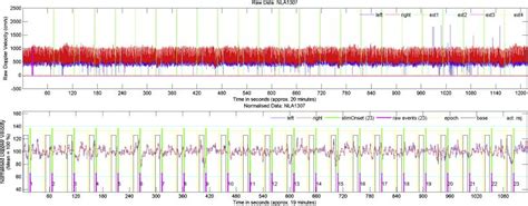 Example Raw Upper Panel And Normalized Lower Panel Graphs Produced