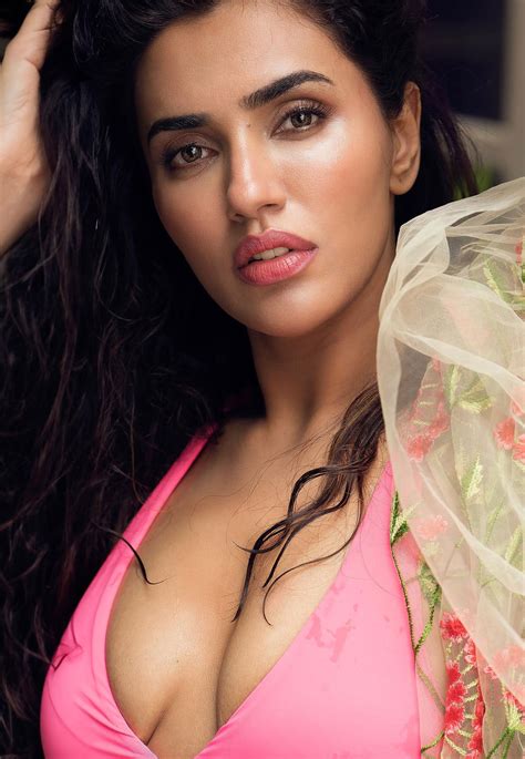 Akshara Gowda Sizzles In Pink Swim Suit South Indian Actress