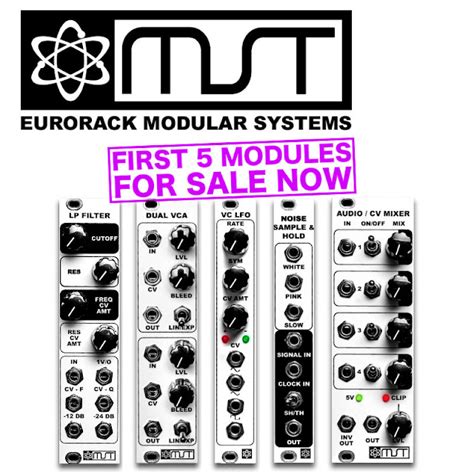MATRIXSYNTH Synthrotek MST Eurorack DIY Modules At Thonk
