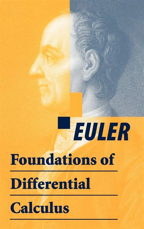 Foundations Of Differential Calculus 9780387985343 Euler Blanton J D
