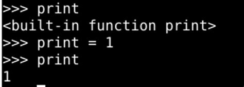 Oeasy Python055python编程容易出现的问题函数名的重新赋值printint Overmind1980 博客园