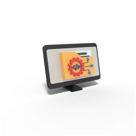 3d Illustration Of Coding Storage Network Folder 13715749 Png