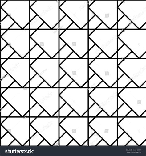 Geometric Ornament Stylish Background Vector Repeating Stock Vector Royalty Free 335748074