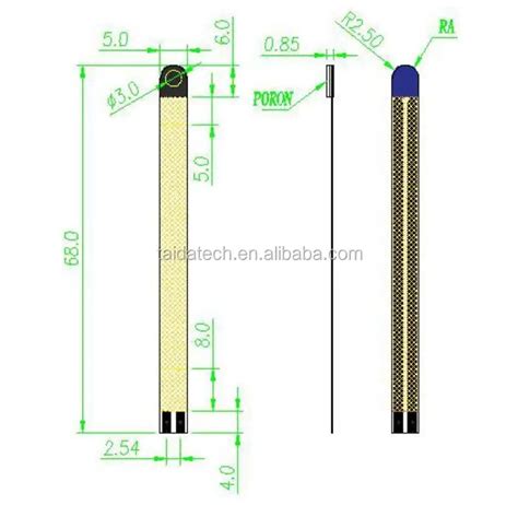 Rp C Resistive Pressure Sensitive Sensor Smart Film Force Flexible