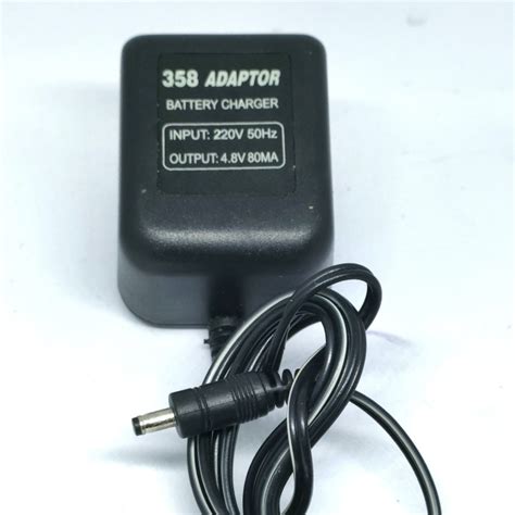 Jual ADAPTOR AC 4 8V 80mA TRAFO TEMBAGA ASLI Jack DC 3 5mm Shopee Indonesia