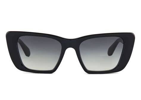 Aura Sunglasses Black And Grey Gradient Jmp The Label