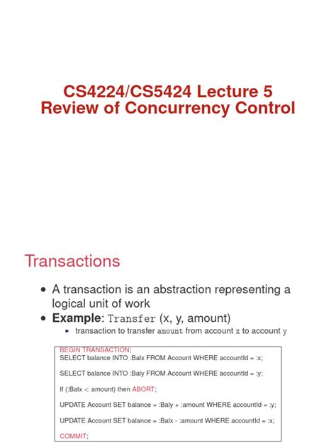 L05distributedconcurrencycontrol Pdf