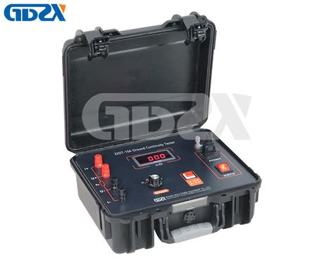 Zxdt 10a Ground Down Lead Earth Insulation Tester Ground Continuity Tester