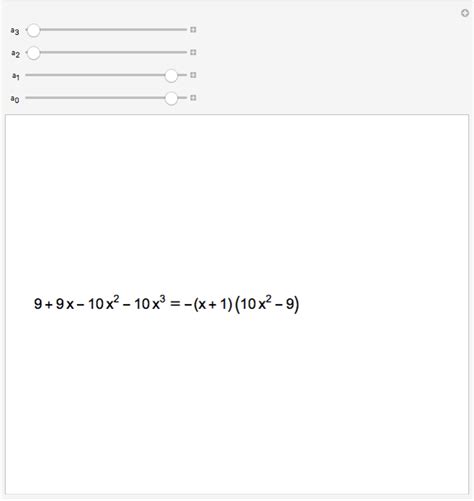 Integer Polynomial Wolfram Demonstrations Project