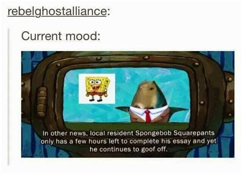 Spongebob Procrastination Quotes