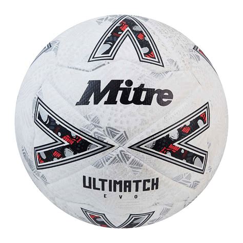 Mitre Ultimatch Evo Match Football Sports Ball Shop