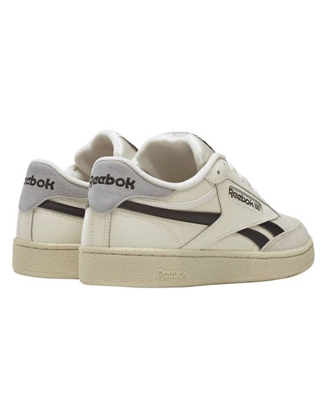 Reebok Club C Revenge Chalk Core Black Pure Grey 3 Trainers Snowleader