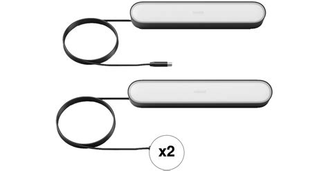 Philips Hue White Color Ambiance Play Light Bar Black 2 X