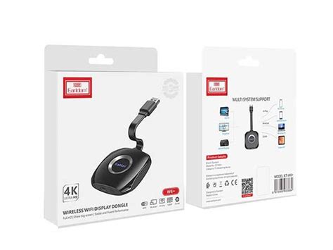 دانگل اچ دی ام آی وای فای بی سیم تلویزیون ارلدم Earldom Wireless Wifi Display Dongle W6 Plus