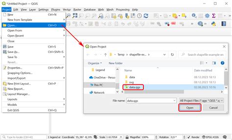 How To Open The Entire Map Project