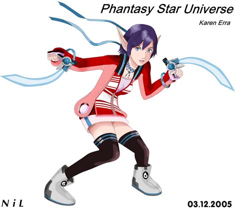 Phantasy Star Universe Karen By Pokesafari On Deviantart