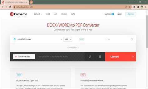 Nouvelles De 2025 Convertio Convertisseur De Word En PDF En Ligne