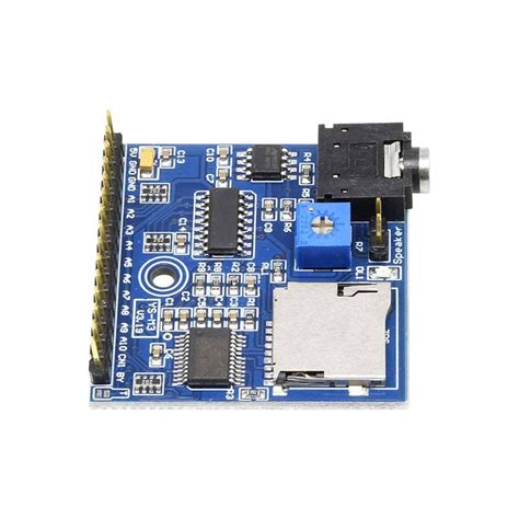 Amazon Com MP Voice Playback Module Music Player W Class D Sound Board Support MP WAV SD TF