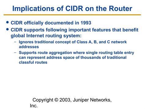 Junos Routing Overview From Juniper Ppt Computer Networking Computing