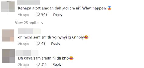 “kenapa Jadi Macam Ni Dah Macam Sam Smith ” Penampilan Terbaru