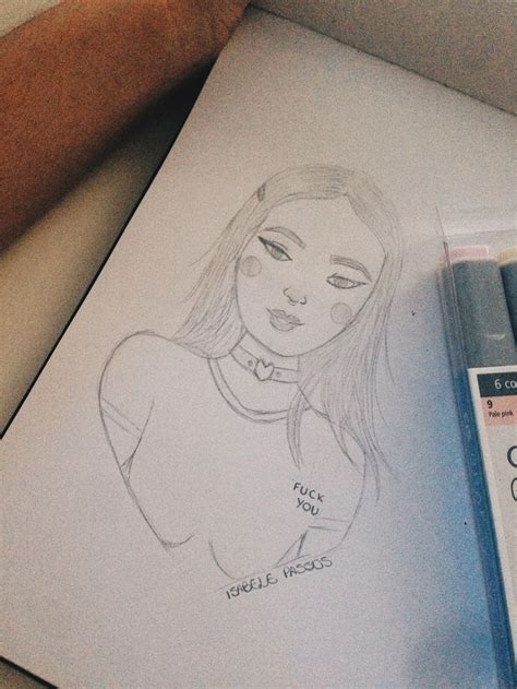 E Girl Drawing